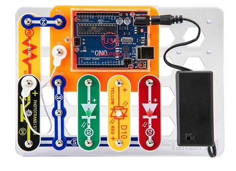 Snapino Circuite Electronice Snap Circuits Cu Placa ARDUINO Status EOL End Of Life KidTech