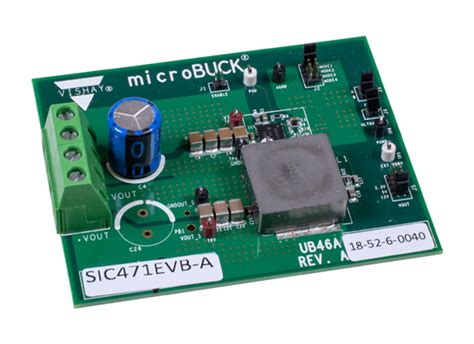 Sic47x Microbuck Evaluation Boards Vishay Mouser