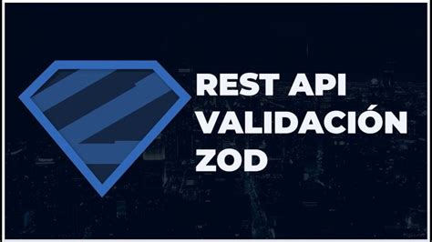 Typescript Rest Api Validaciones Con Zod Fazt Web