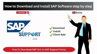 How To Install Sap Gui Logon Pad 8 0 On Windows Setup Sap Log Into Sap Sap Purchasing Xperts Mp3