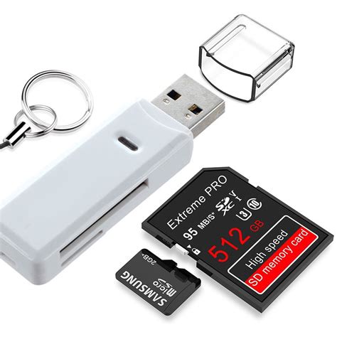Usb Card Reader High Speed Sd Micro Sd Card Reader Supports Sd Micro Sd Tf Sdhc