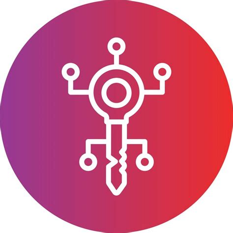 Premium Vector Key Encryption Icon Style
