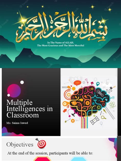Multiple Intelligences In Classroom Pdf Intelligence Thought