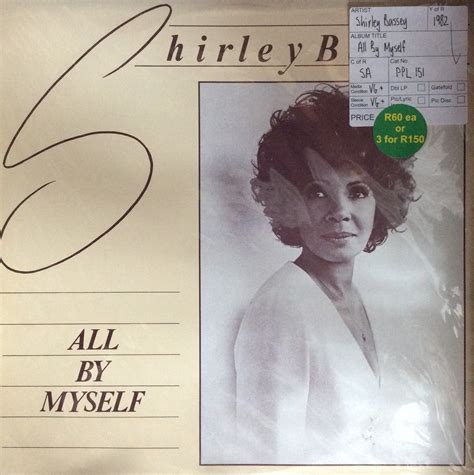 Shirley Bassey All By Myself The Turntable Record Shop
