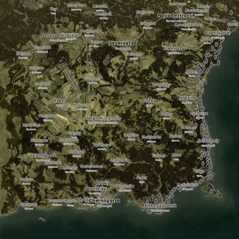 DayZ New Players Spawn Map Updated Dec Th Dayz TV