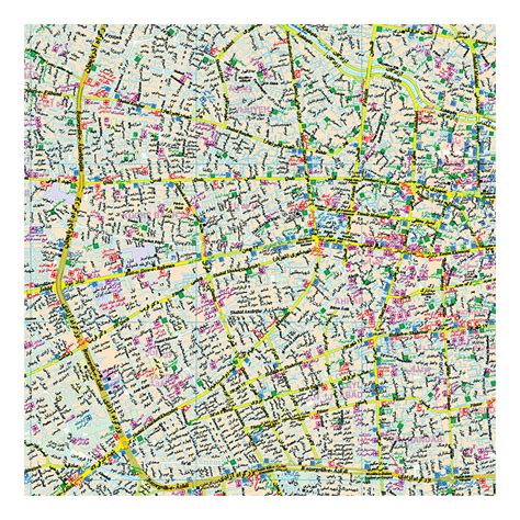 قیمت و مشخصات نقشه کامل کلانشهر تبریز گیتاشناسی نوین کد L1527 زیراکو