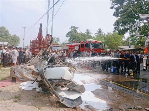 ပဲခူးမှာ ဆီဘောက်ဆာနဲ့ ဘုရားဖူးယာဥ်တိုက်မိပြီး ၂ ဦးသေ ၇ ဦးဒဏ်ရာရ