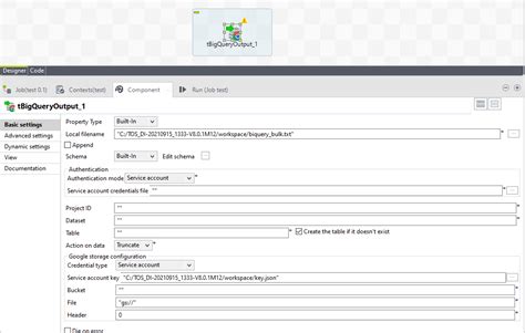 Talend Quick Tips Increase Bigquery Talend Timeout In Components Architecture Et Performance