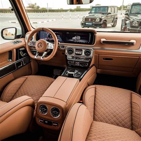 G Wagon With Red Interior A Showcase Of Luxury And Style Interior Ideas