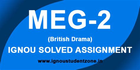 IGNOU MEG 2 Solved Assignment Free Download IGNOU Babe Zone