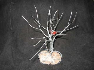 How To Make Twisted Wire Tree Sculpture Tutorials The Beading Gem