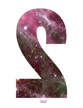 Space Themed Classroom Double Sided Group Table Numbers By VickyD Creates