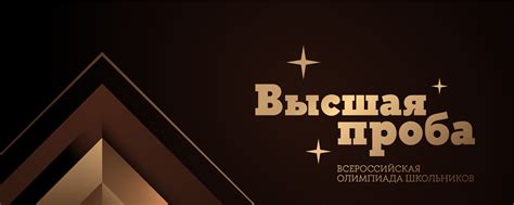 Олимпиада школьников «Высшая проба ВКонтакте