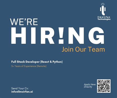 Rao Muhammad Adeel Nawab Phd On Linkedin Hiring Hiring Fullstackdeveloper React Python
