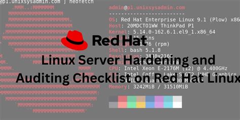 Linux Server Hardening And Auditing Checklist On Red Hat Linux Dev