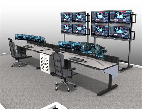 Combining Ergonomics And Ip With Command Center Consoles