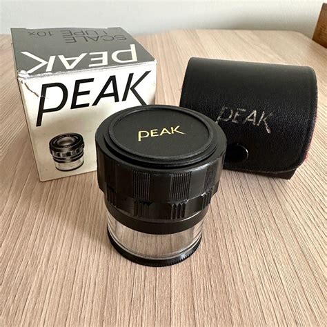 Peak Scale Lupe 10x Magnifying Glass Photography Lens And Kits On Carousell