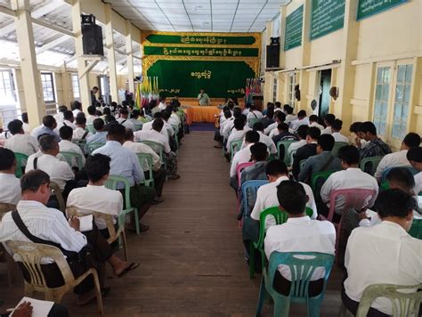 မအူပင်မြို့နယ်၌ မြို့နယ်စီမံအုပ်ချုပ်ရေးအဖွဲ့ဝင်များနှင့် ရပ်ကွက်ကျေးရ