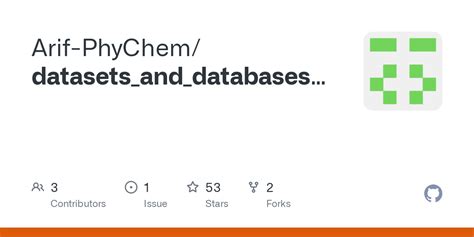 github arif phychem datasets and databases 4 mlps