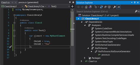 Creating Pocos From Xsd With A Source Generator Sven Hübner It