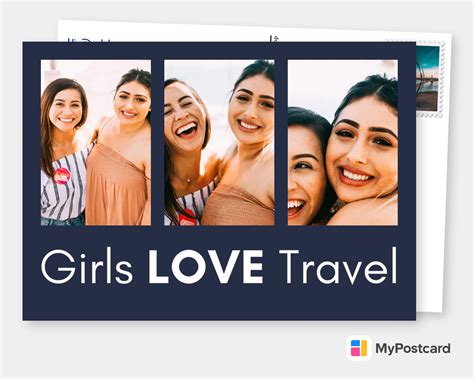 Girls Love Travel Vacation Cards And Quotes 🗺️🏖️📸 Send Real Postcards