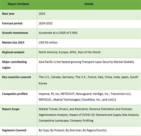 transport layer security market current analysis and forecast to 2032