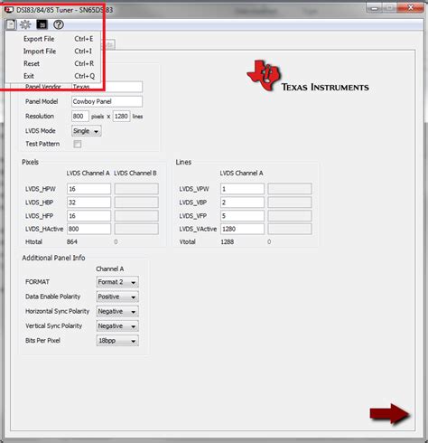 SN65DSI84 DSI TUNER Interface Forum Interface TI E2E Support Forums