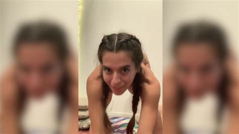 Baby Abbie Maley Caresses Her Body Abbie Maley In Abbie Maley