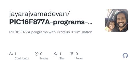 Github Jayarajvamadevanpic16f877a Programs With Proteus 8 Simulation Pic16f877a Programs
