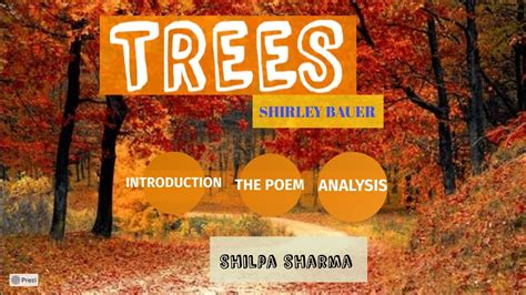 Class Trees Summary Poem Explanation CBSE NCERT In Depth Analysis Shirley Bauer YouTube