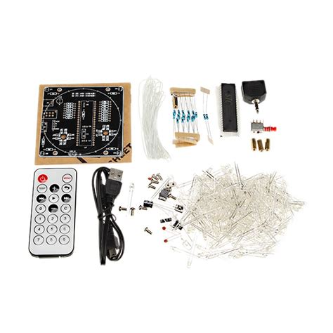 Diy 3d Led Light Cube Kit 16x16 268 Led Voor Recla Vicedeal