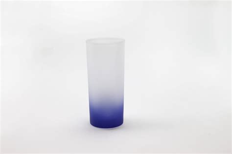 10oz Sublimation Color Glass Mug Frosted Glass In Gradient Color Unisky Industry Coltd