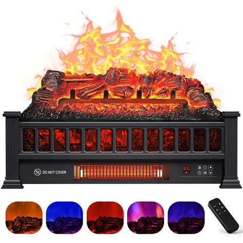 Alpaca Electric Fireplace Logs 20 Inch Remote Controller Fireplace