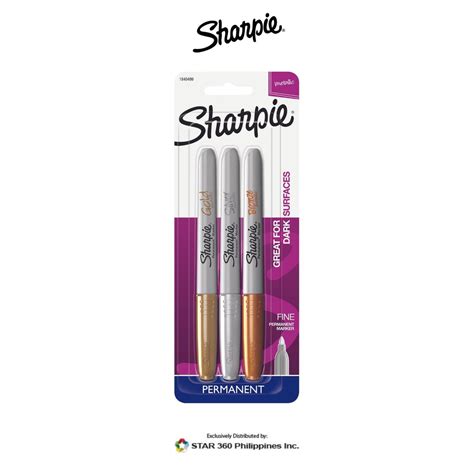 Sharpie Metallic Fine Markers Sets Star 360
