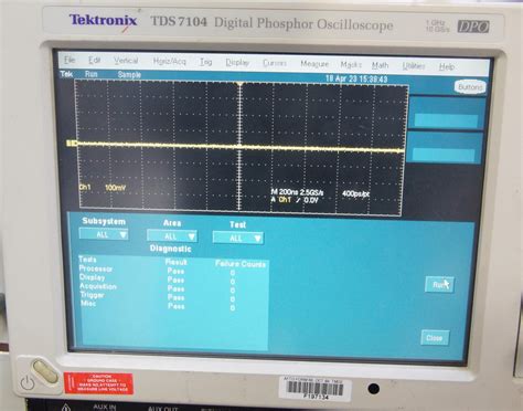 Tektronix Dpo 7104 4ch 1ghz 1gsa S Digital Phosphor Oscilloscope Technology
