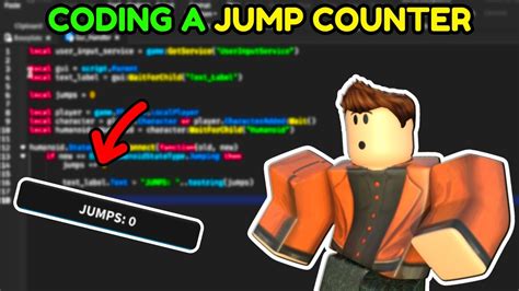 Coding A Jump Counter In Roblox Studio YouTube