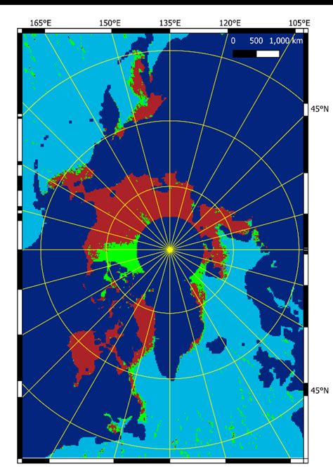a srl sie output using isodata unsupervised classification dark red