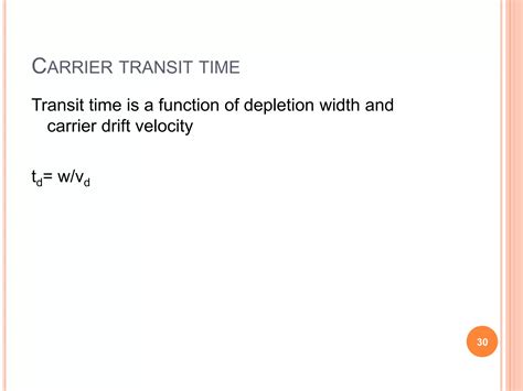 Optical Detectors Details And Technologies With Formulas Pptx