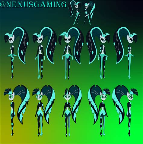Helluva Boss And Hazbin Hotel Model Sheets 12 Images Behance