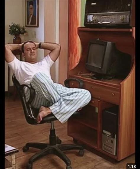 A Data Scientist Relaxing While His Model Is Training While The