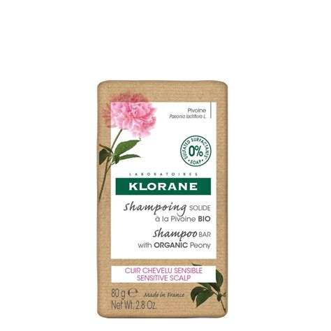 Buy Klorane Peony Solid Shampoo Bio 80 G Online Now