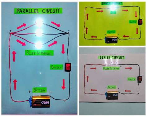 Simple Series And Parallel Electric Circuit In 2025 School Science