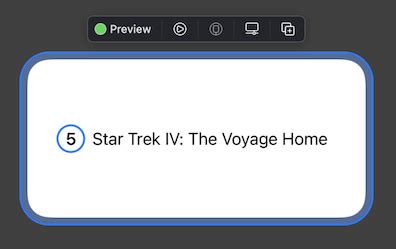 Preview Isolated SwiftUI Views In A Widget With A Custom Size Stack