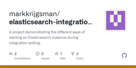 Github Markkrijgsmanelasticsearch Integration Testing A Project