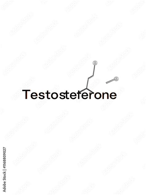 3d Image Of Testosterone Acetate Propionate Skeletal Formula Molecular Chemical Structure Of