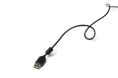 Premium Photo Usb Cable Plug Isolated On White Background
