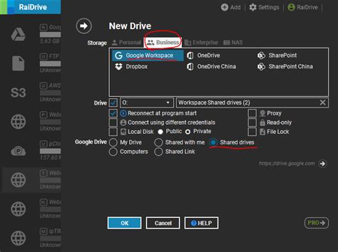 Connect To Google Shared Drives NOT Shared Files Google Drive RaiDrive Forum