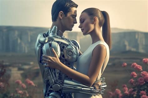 Relación amorosa entre un humano y un robot la conexión de los