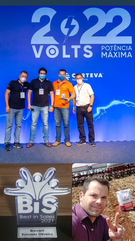Muito Feliz Com Este Reconhecimento Da Brevant E Corteva Para O Ano De 2021 Best In Sales