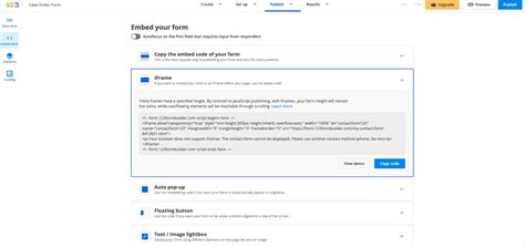 How To Publish 123formbuilder Online Forms On Wordpress